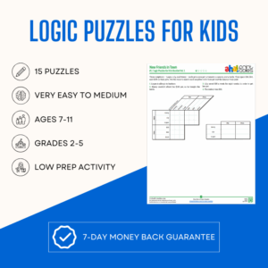 Logic Puzzles For Kids – Aha! Printables