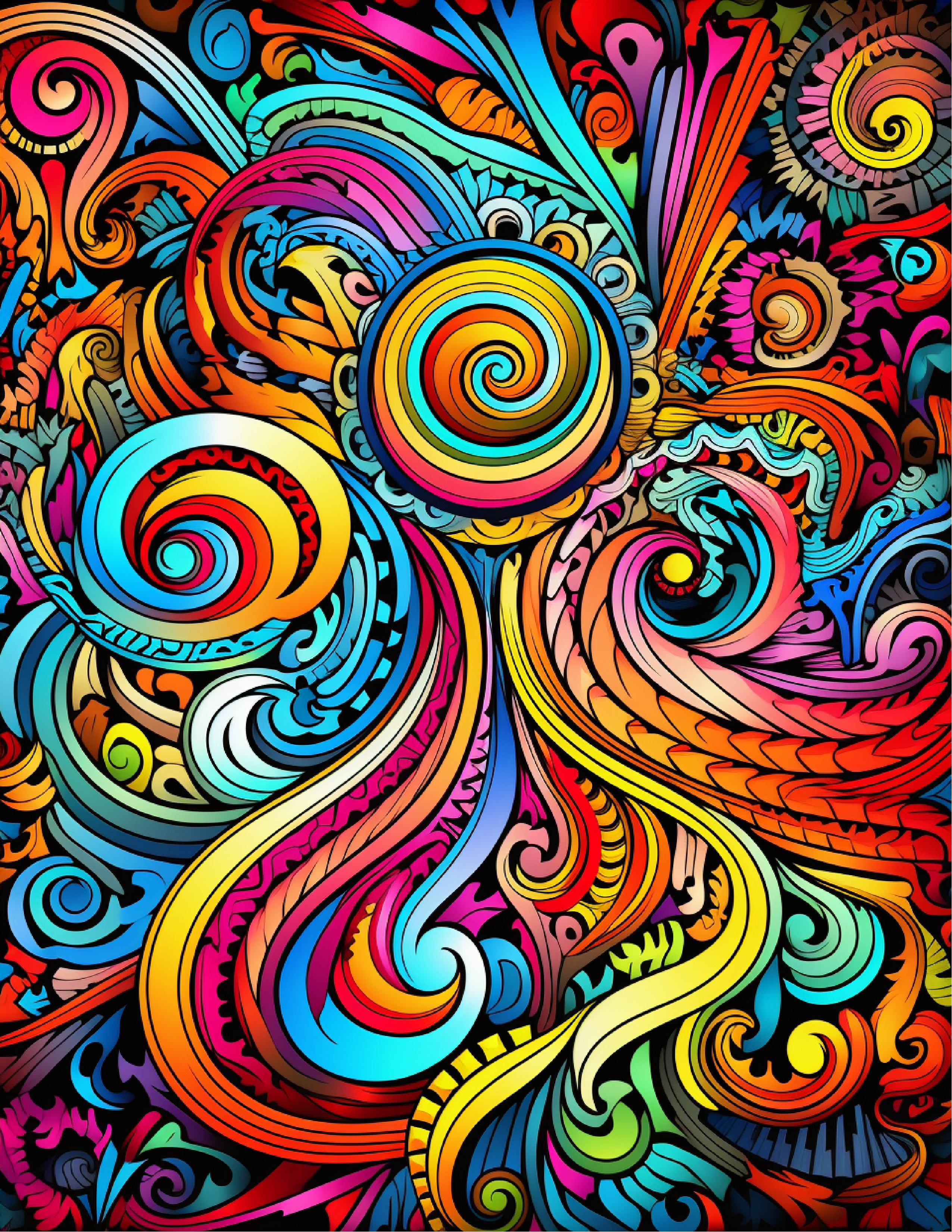 Mindful Pattern Coloring Book – Aha! Printables